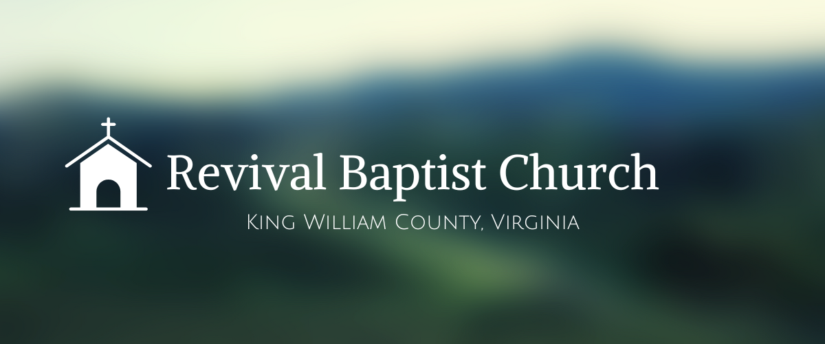 Revival Baptist Church in King William, Virginia